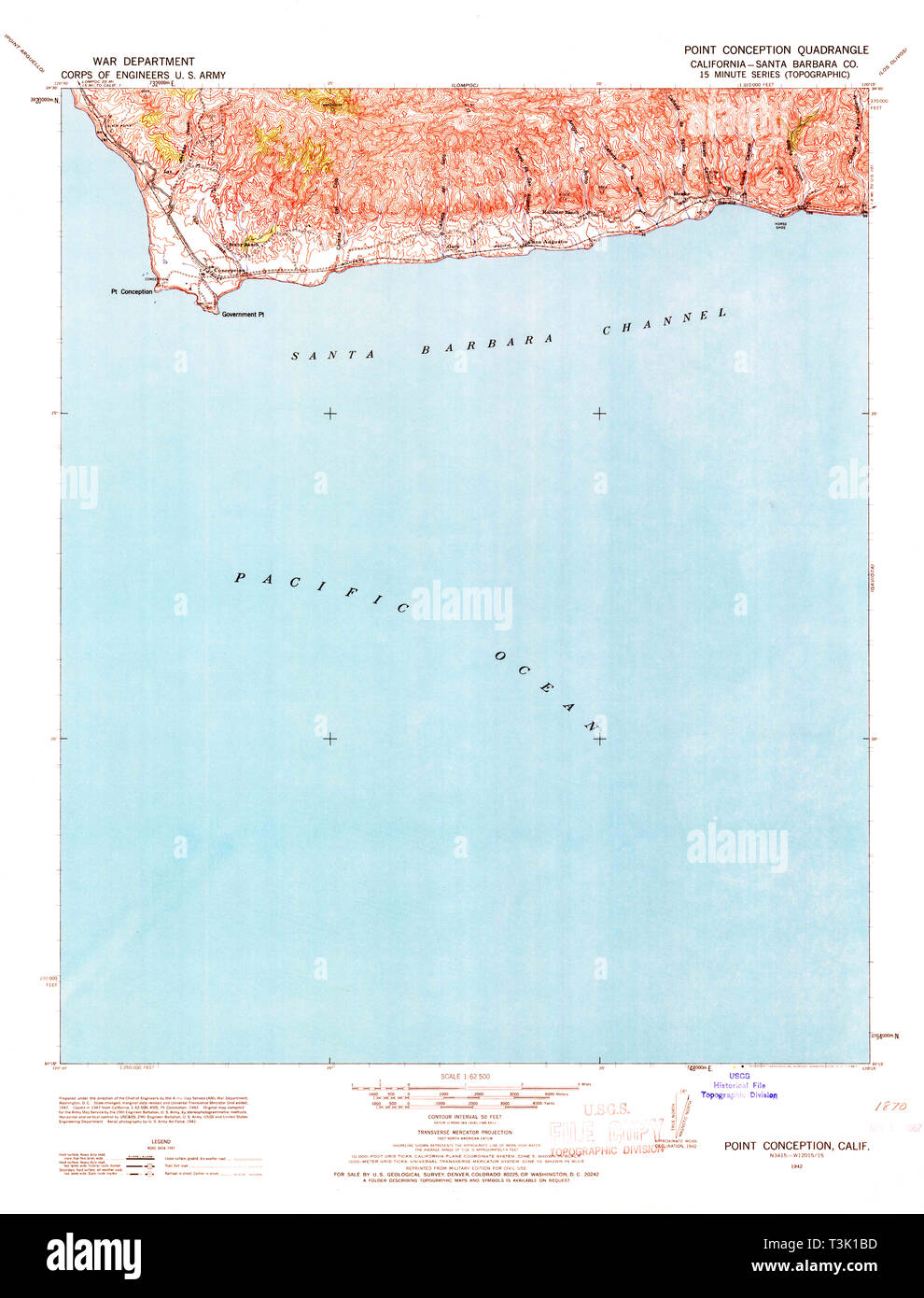 1942 united states map Cut Out Stock Images & Pictures - Alamy