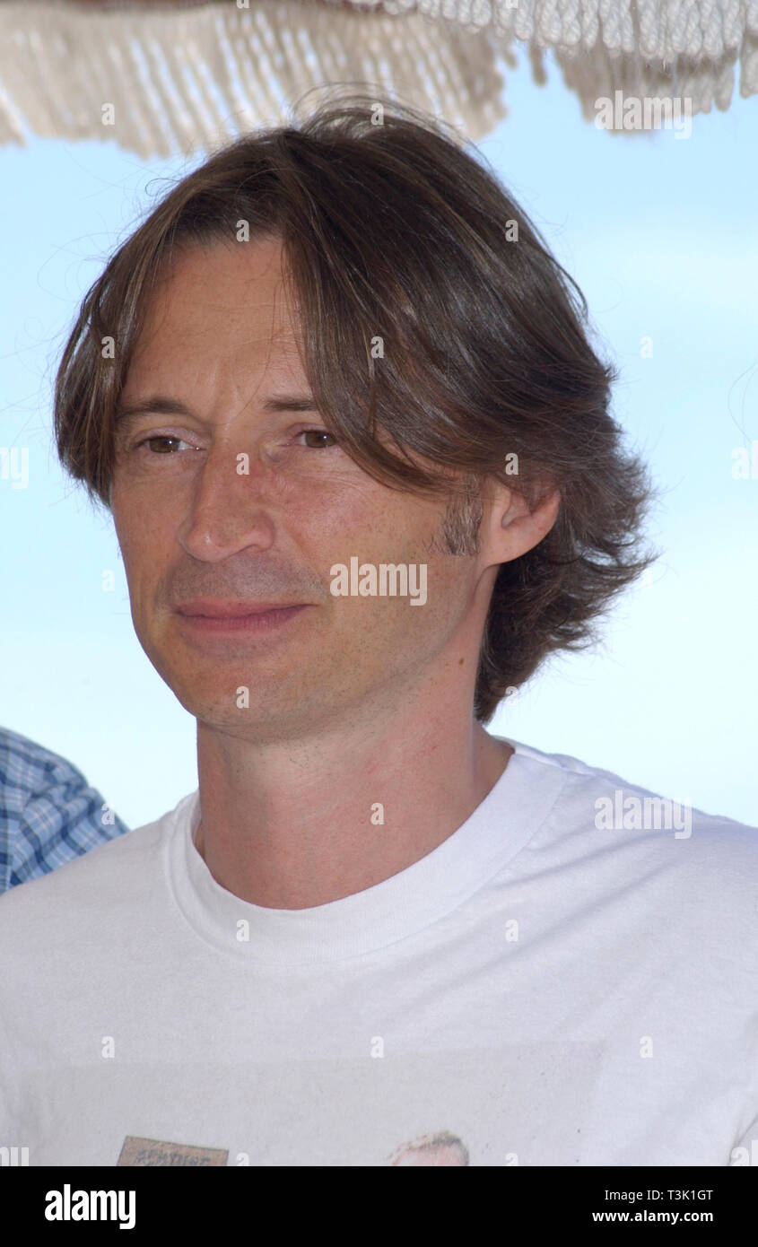 CANNES, FRANCE. May 21, 2002: Actor ROBERT CARLYSLE at the Cannes Film ...