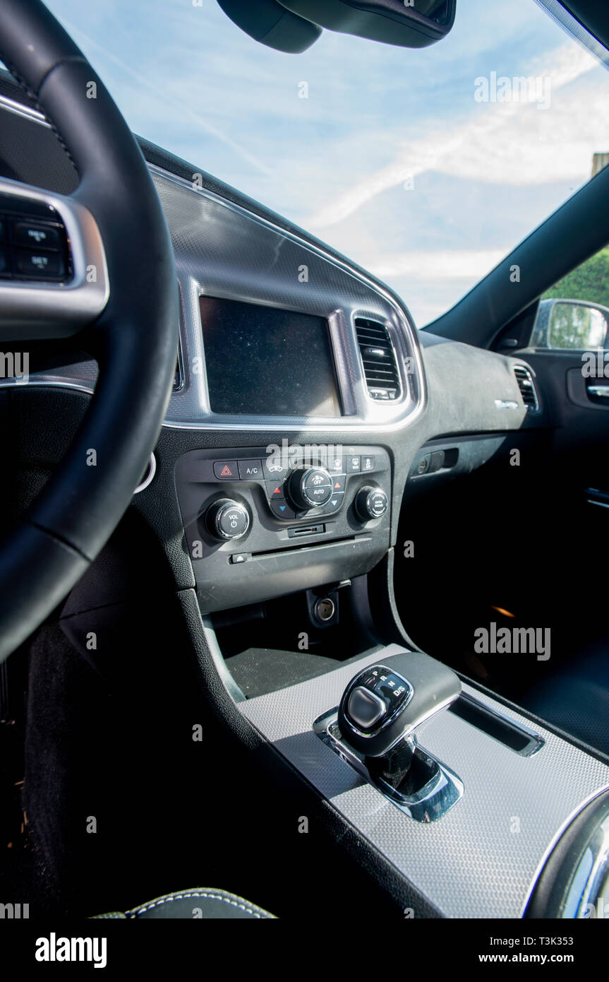 Dodge charger interior hi-res stock photography and images - Alamy