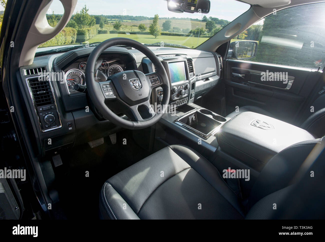 Dodge ram interior hi-res stock photography and images - Alamy