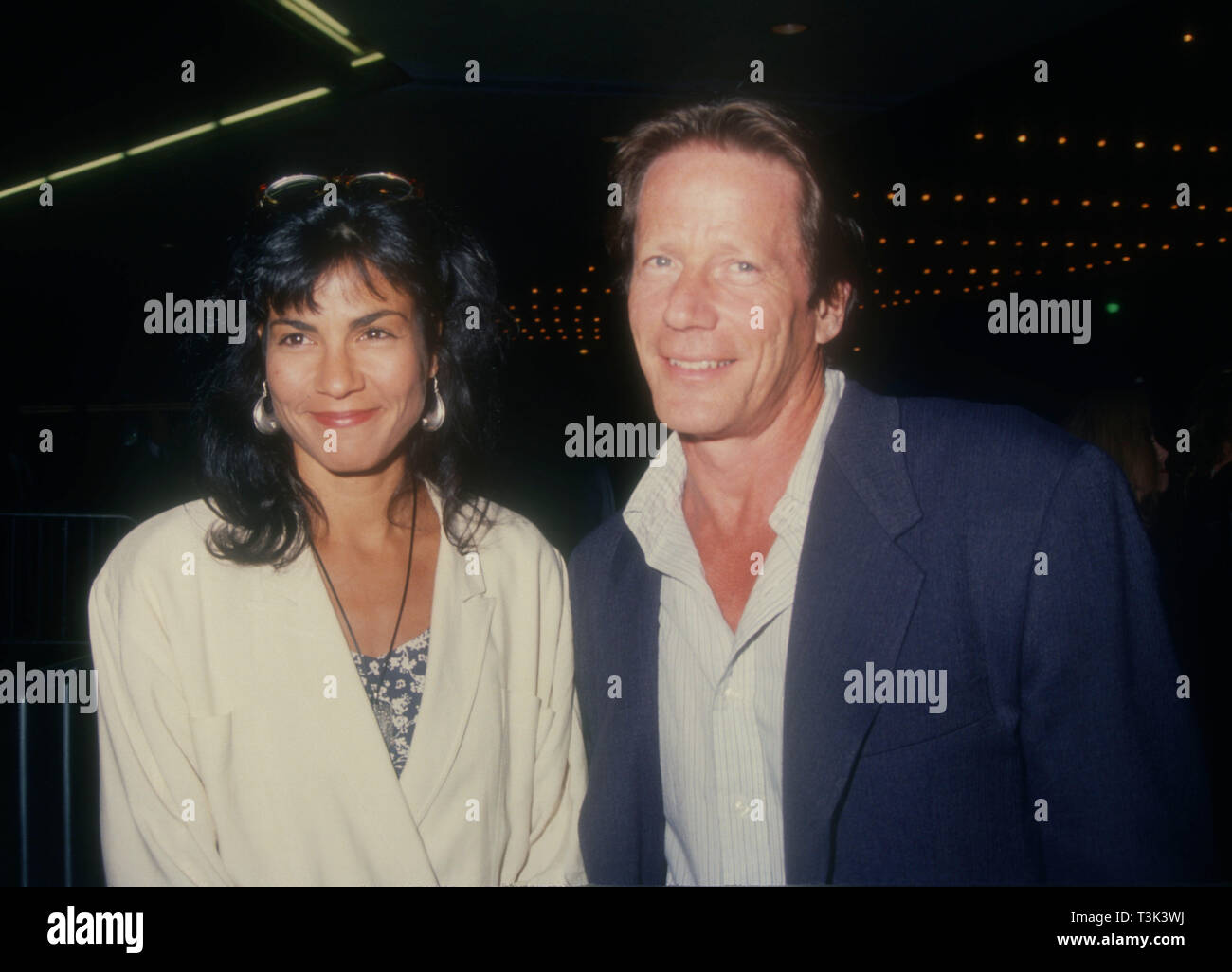 Century City, California, USA 16th March 1994 Actor Peter Strauss and ...