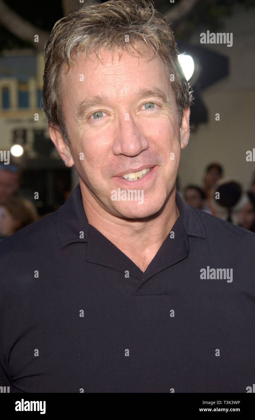LOS ANGELES, CA. June 26, 2002: Actor TIM ALLEN at the Los Angeles ...