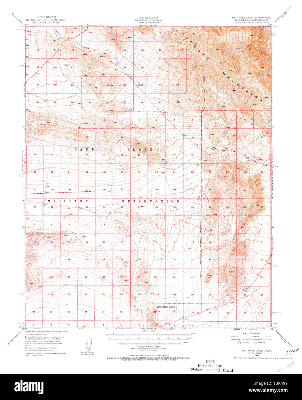 Red lake map Cut Out Stock Images & Pictures - Alamy