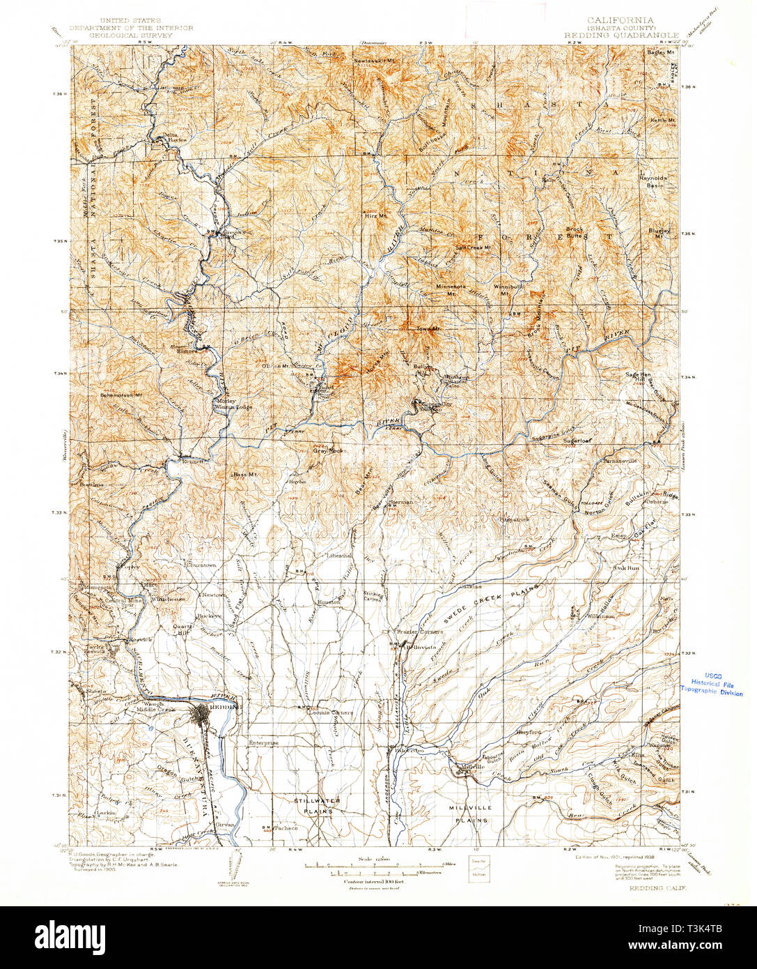 Redding california historical hi-res stock photography and images - Alamy