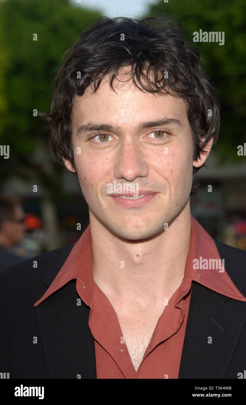LOS ANGELES, CA. July 15, 2002: Actor CHRISTIAN CAMARGO at the world ...