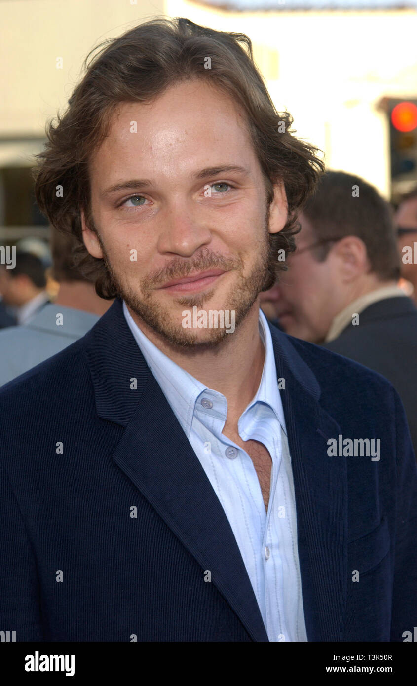 LOS ANGELES, CA. July 15, 2002: Actor PETER SARSGAARD at the world ...