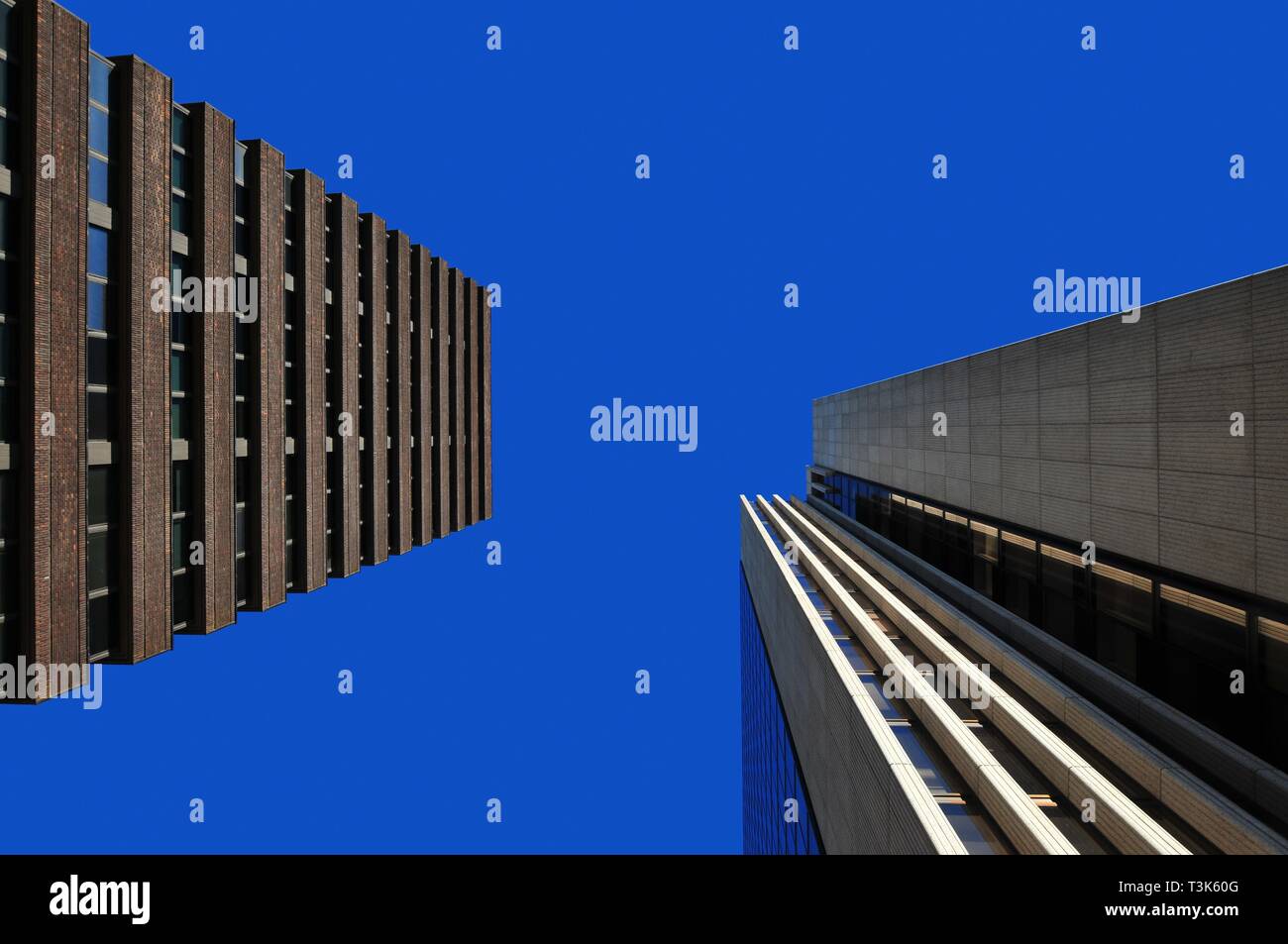 High rise buildings skyscrapers during hi-res stock photography and ...