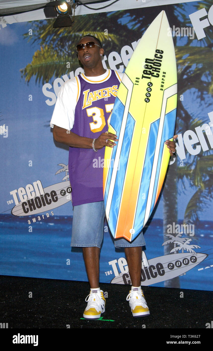 LOS ANGELES, CA. August 04, 2002: Basketball star KOBI BRYANT at the ...