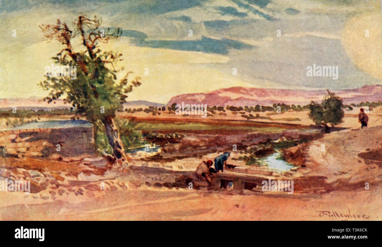 'The Stream Flowing from the Spring of Elisha', 1902. Creator: John ...