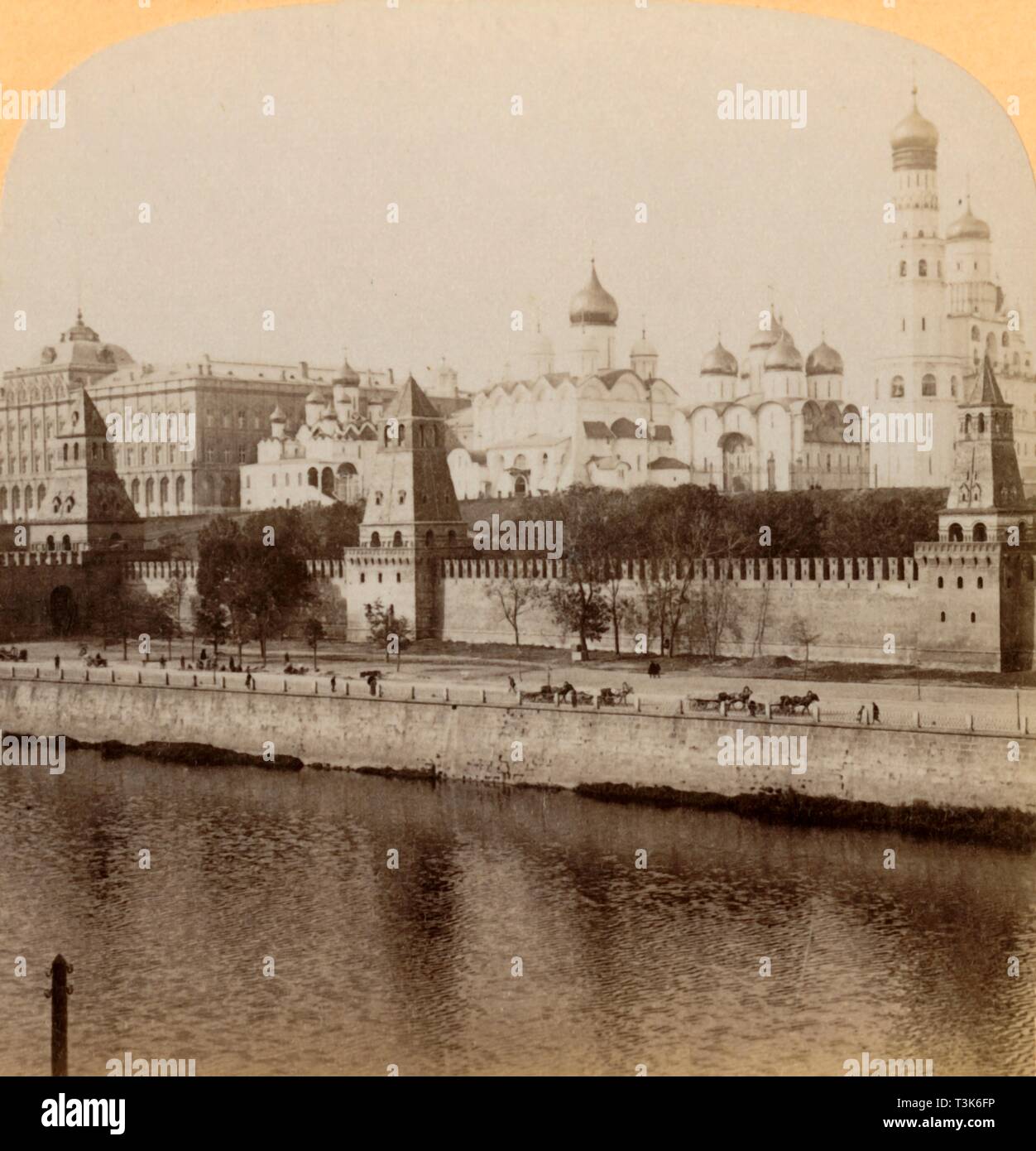 'The Kremlin, Moscow, Russia - "There lie our ancient Czars asleep ...