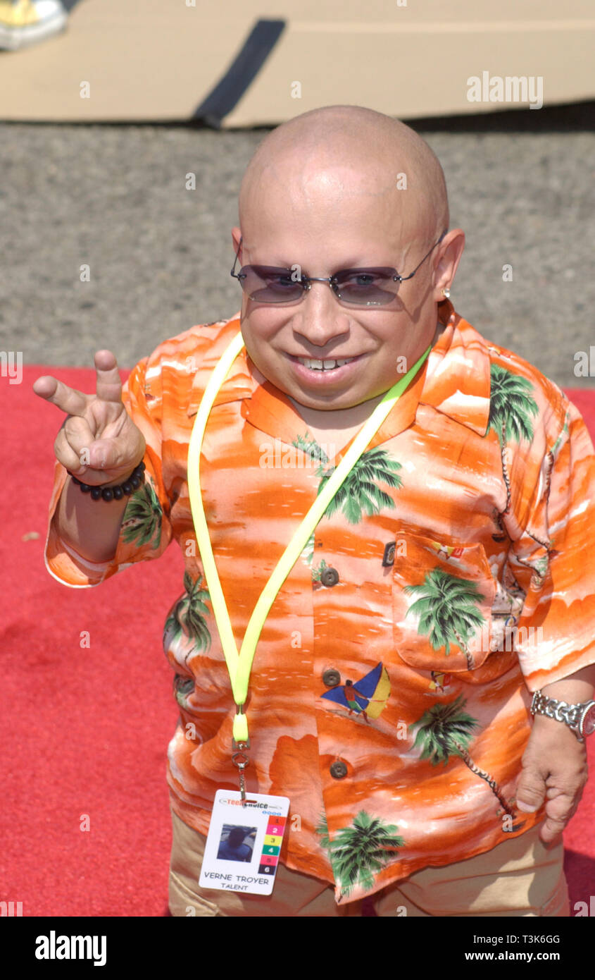 LOS ANGELES, CA. August 04, 2002: Actor VERNE TROYER at the 2002 Teen ...