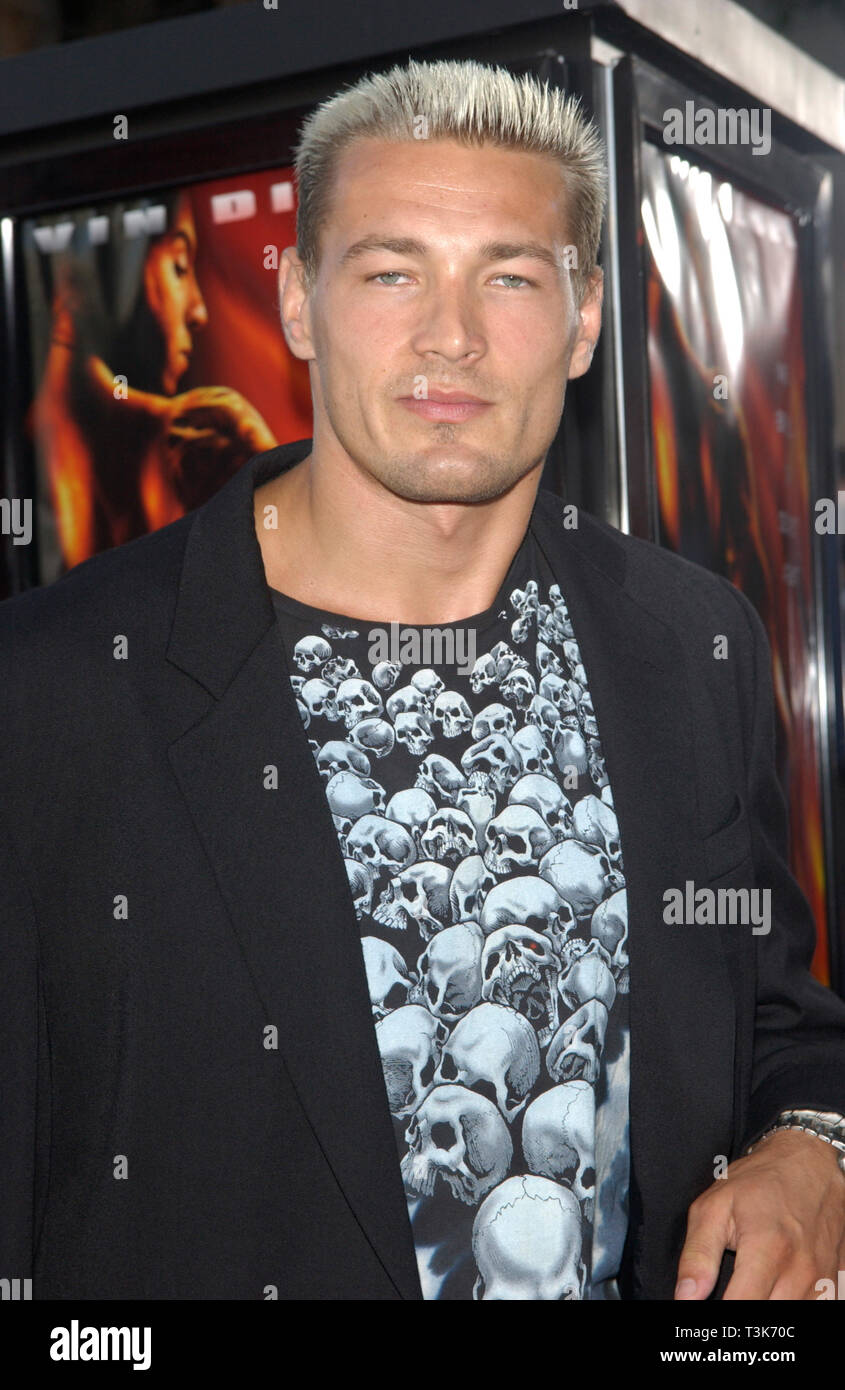 LOS ANGELES, CA. August 05, 2002: Actor PETR JAKL at the world premiere ...