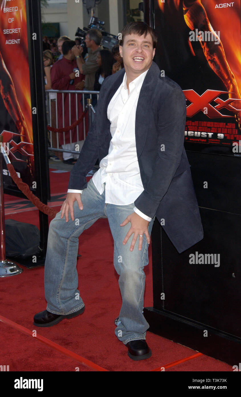 LOS ANGELES, CA. August 05, 2002: Actor MICHAEL ROOF at the world ...