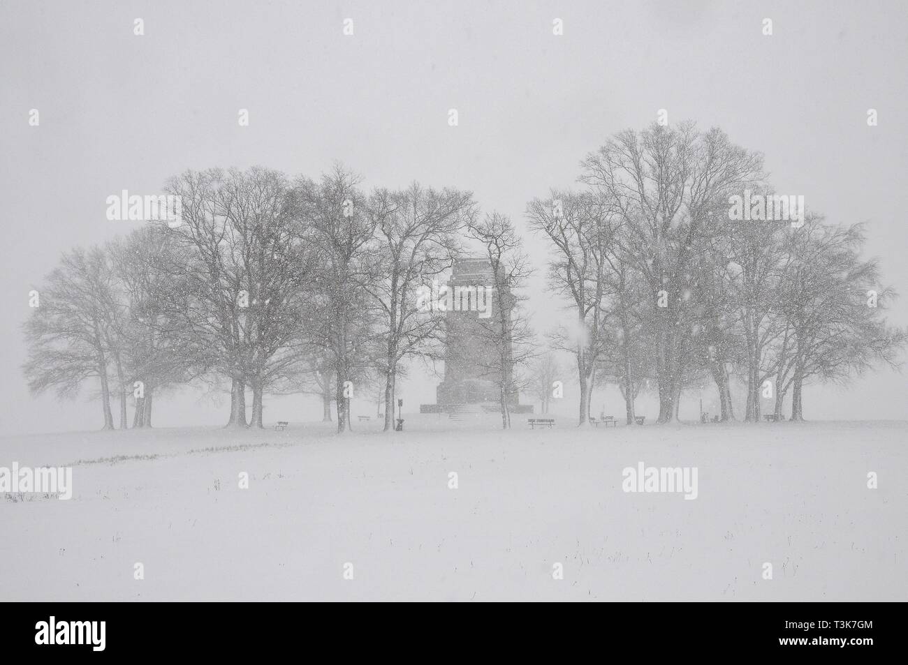 Bismarck monuments hi-res stock photography and images - Alamy