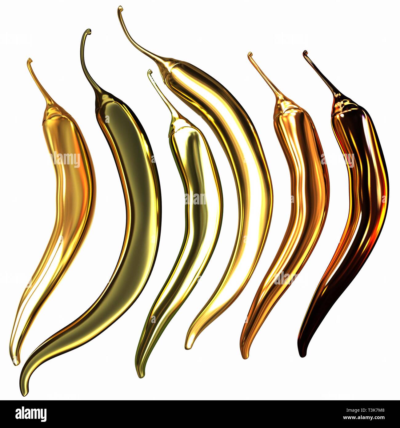 Cayenne golden chili pepper hi-res stock photography and images - Alamy