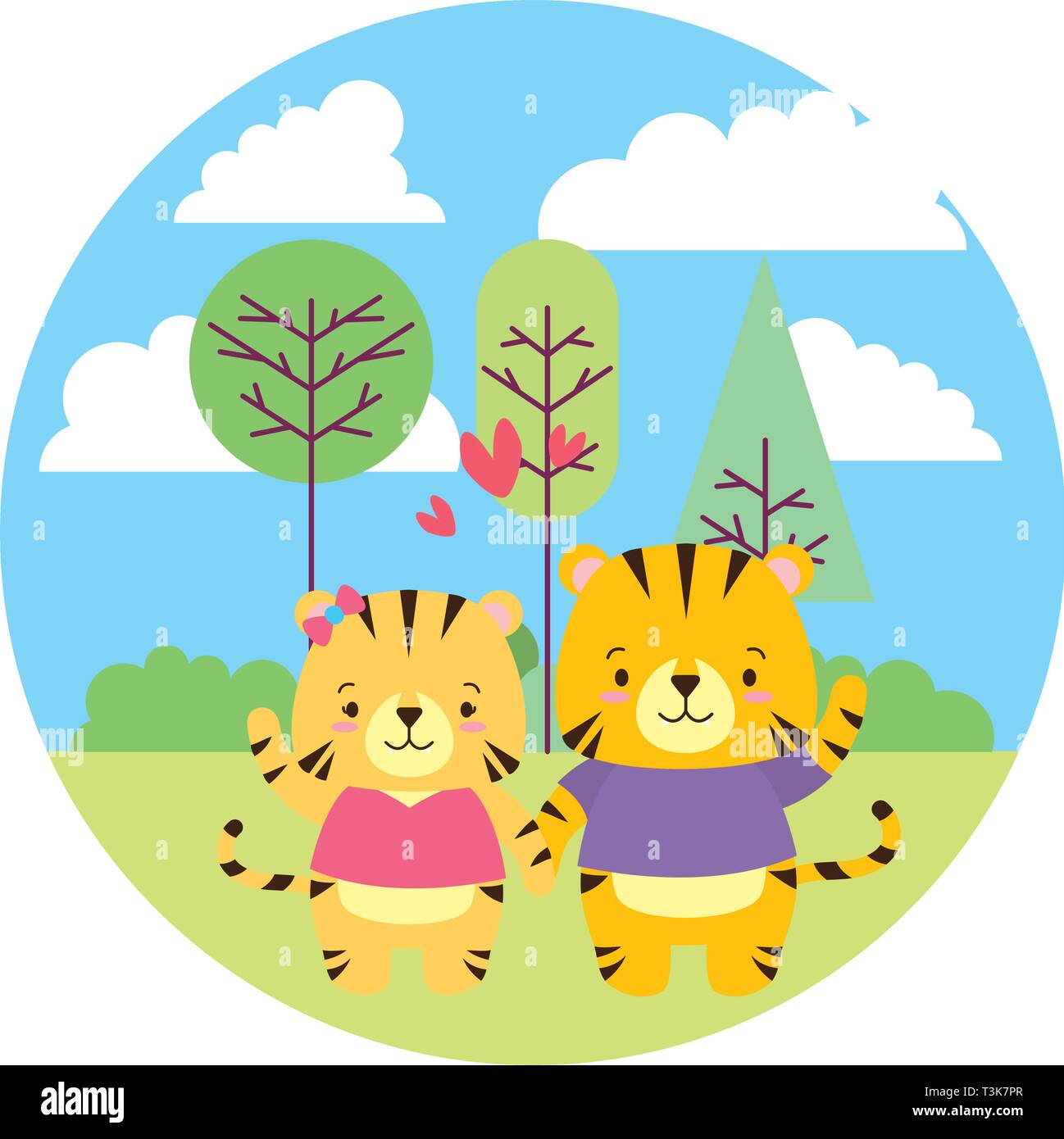 cute animal cartoon Stock Vector Image & Art - Alamy