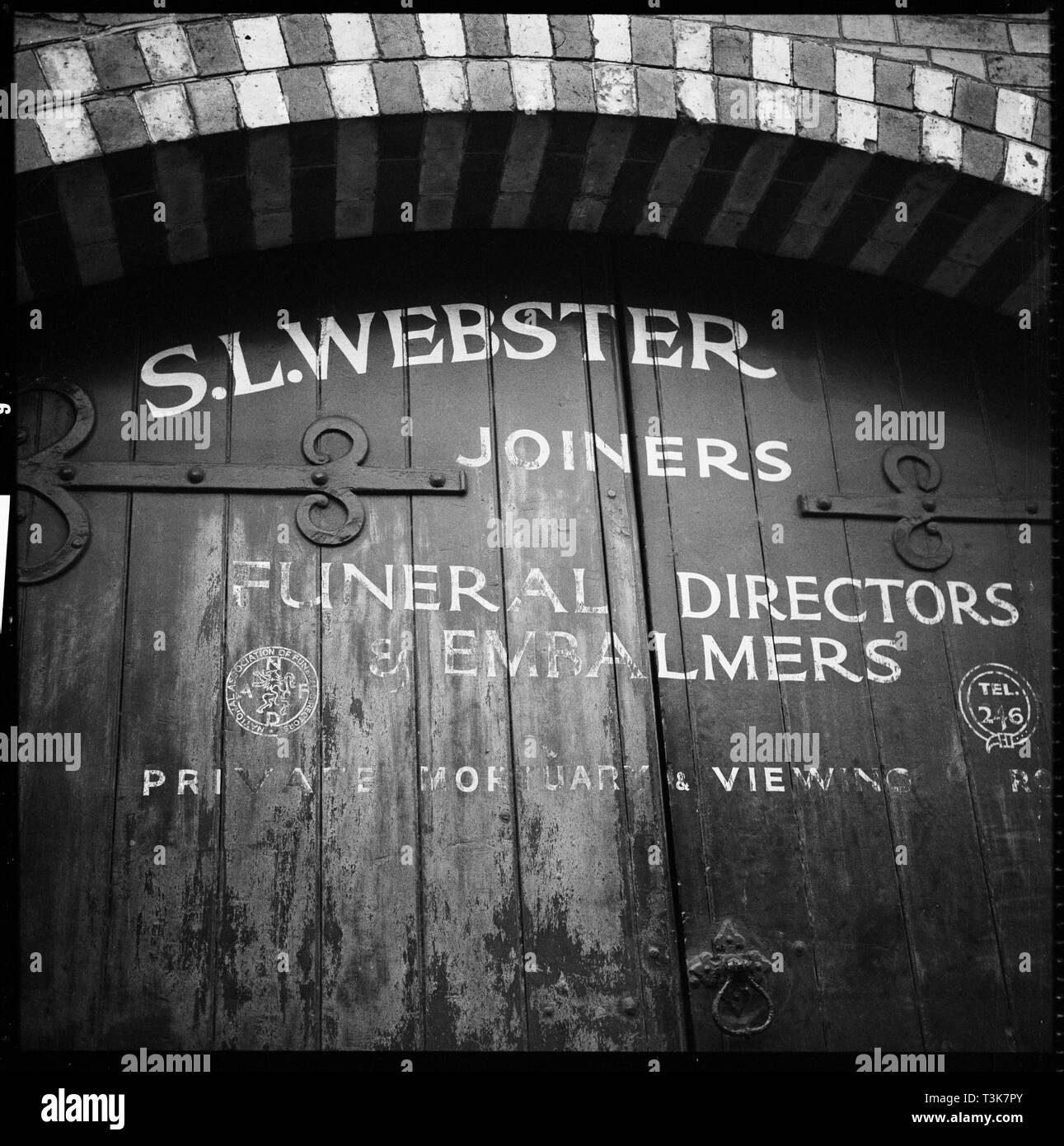 Samuel Lee Webster, Joiners, King Street, Alfreton, Derbyshire, 1967 ...