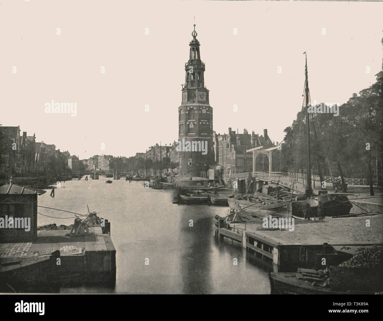The Montelbaanstoren, Amsterdam, Netherlands, 1895. Creator: Unknown ...