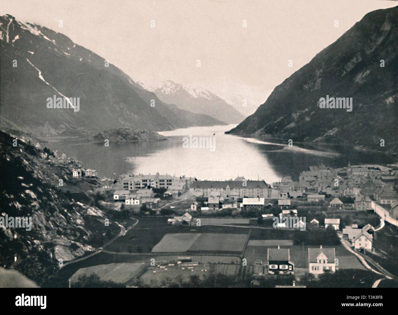 'Odda, Hardanger', 1914. Creator: Unknown Stock Photo - Alamy