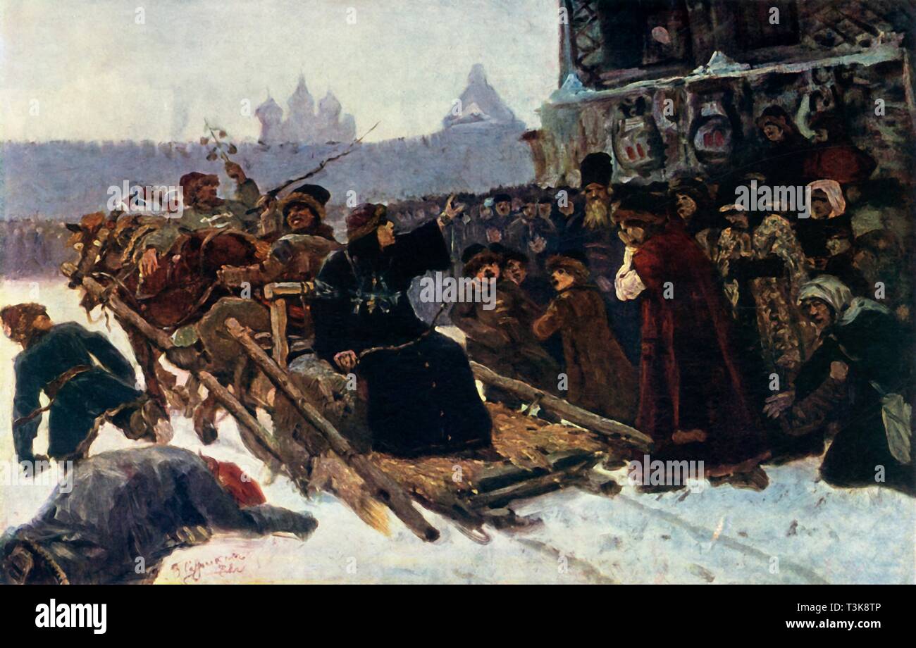 Vasily surikov hi-res stock photography and images - Alamy