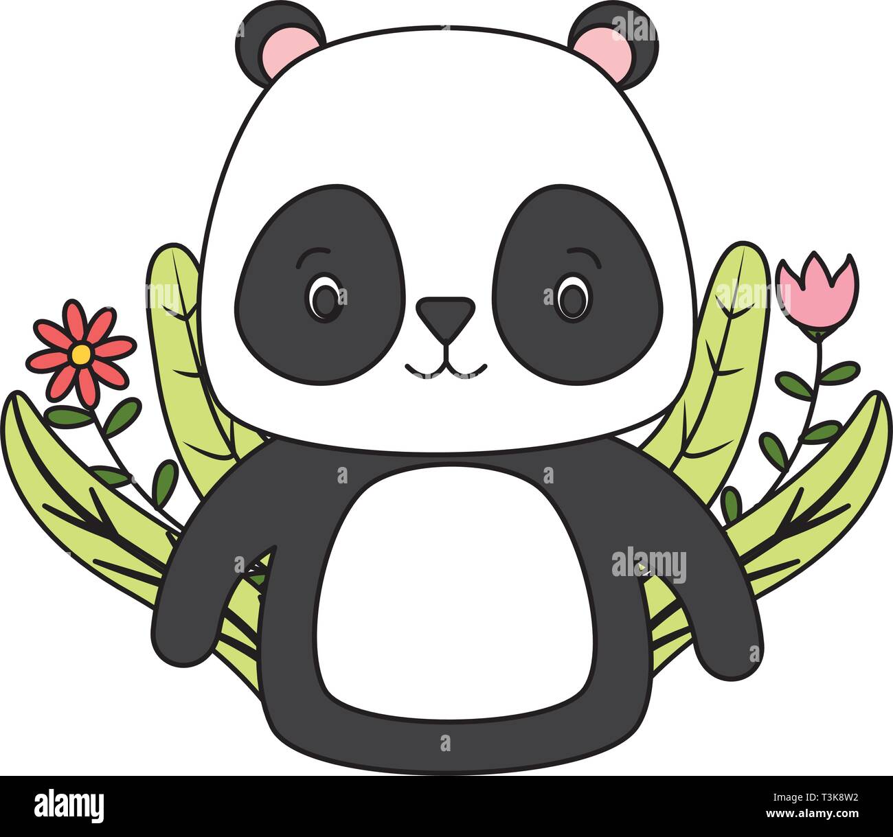 cute animal cartoon Stock Vector Image & Art - Alamy