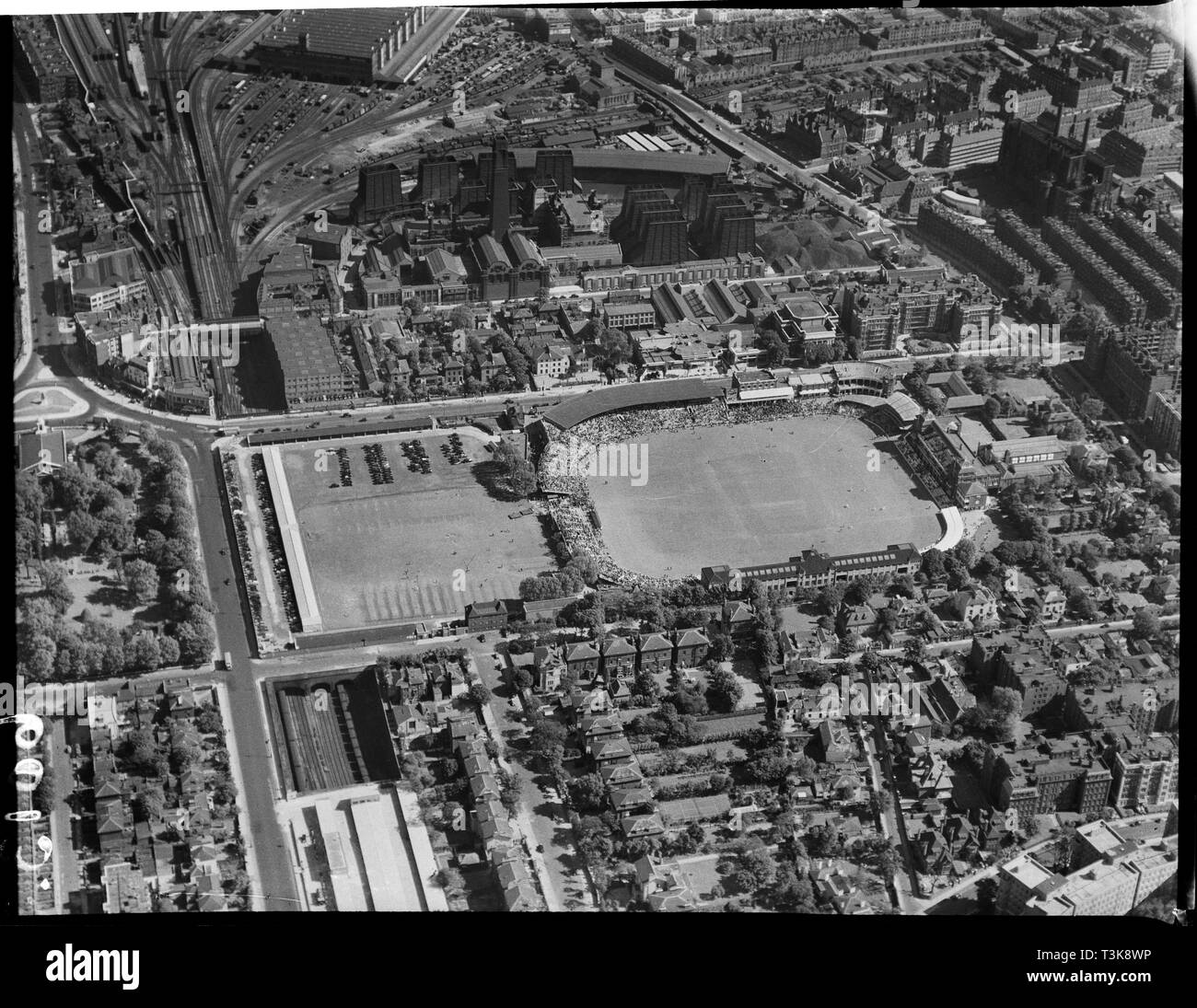 Aerial View Lords Cricket Ground Stock Photos & Aerial View Lords ...