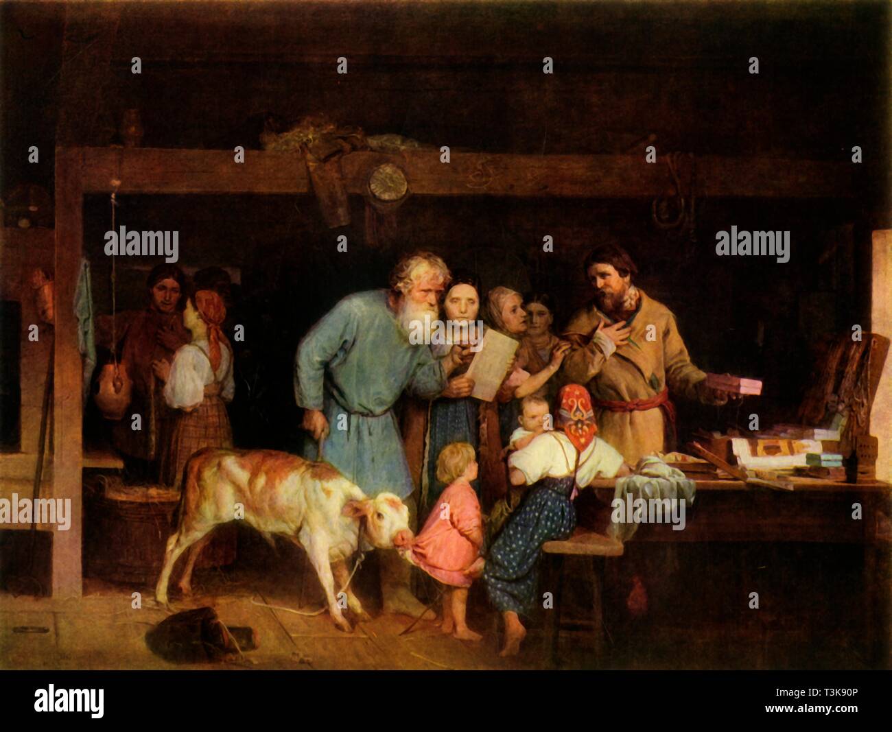 Russian peasants hi-res stock photography and images - Alamy