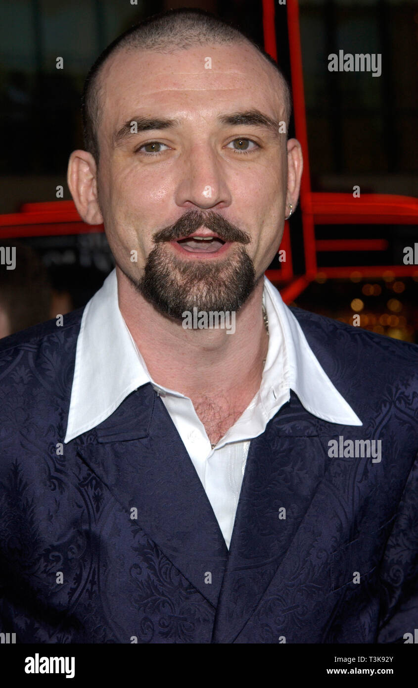 LOS ANGELES, CA. September 19, 2002: Actor RITCHIE COSTER at the world premiere, in Hollywood ...