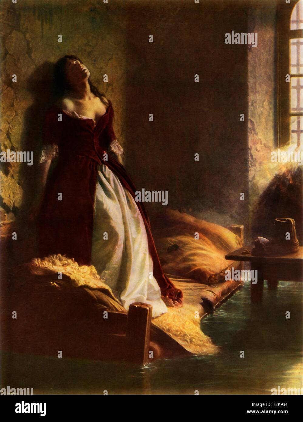 'Princess Tarakanova in the Petropavlovsk Fortress at the Time of the ...