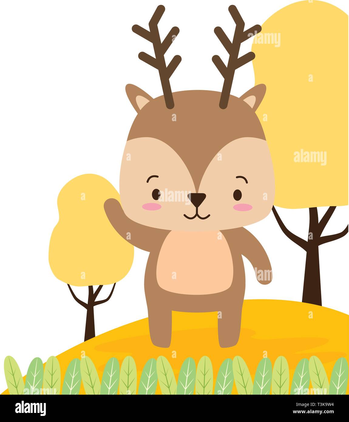 cute animal cartoon Stock Vector Image & Art - Alamy