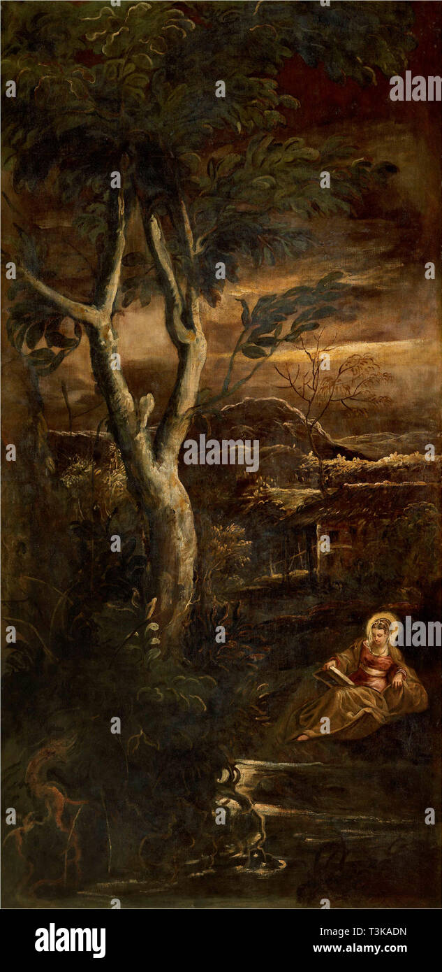 The virgin reading hi-res stock photography and images - Alamy