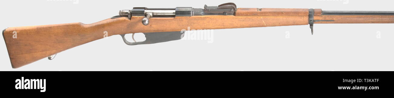 SERVICE WEAPONS, ITALY, rifle Carcano model 1891, calibre 6,5 x 52 ...