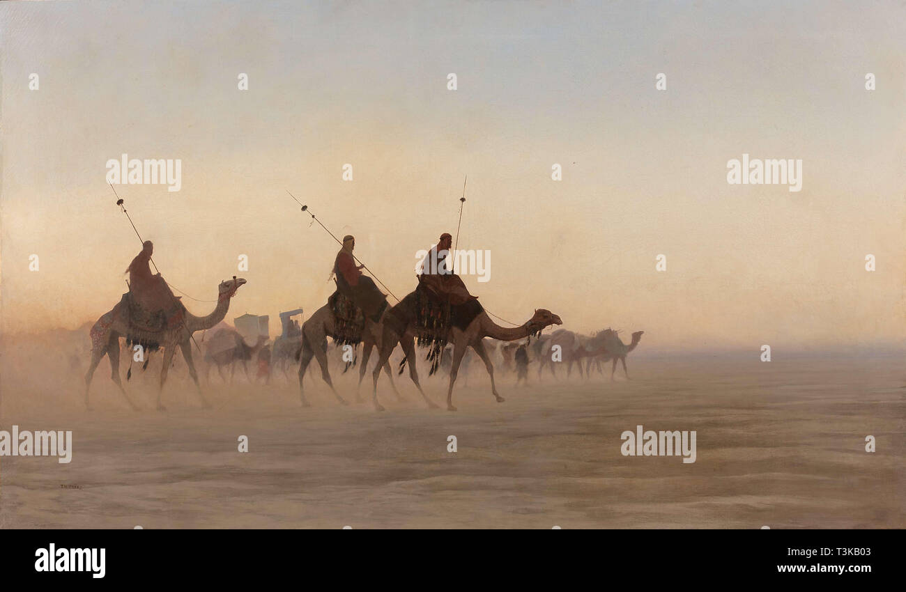 Caravan of pilgrims hi-res stock photography and images - Alamy