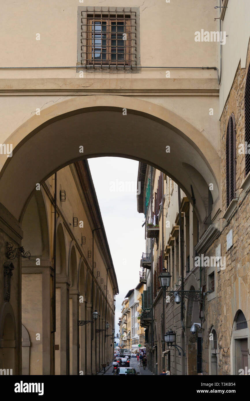 Street scene in Florence, Italy Stock Photo - Alamy