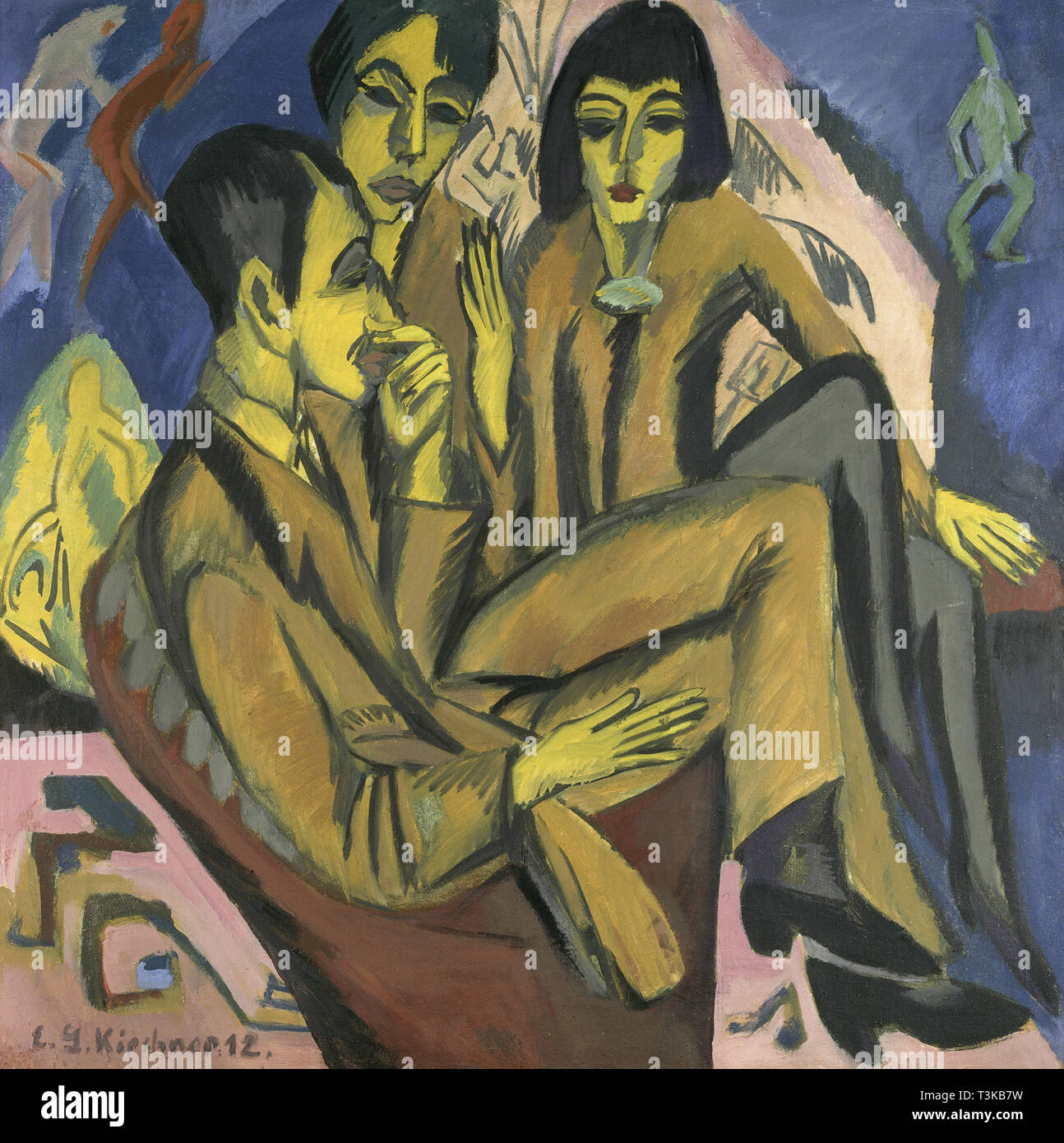 Ernst ludwig kirchner portrait hi-res stock photography and images - Alamy