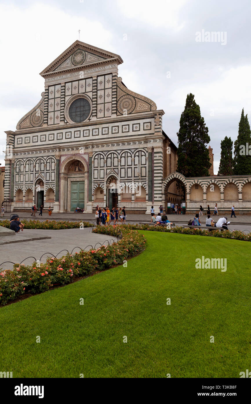 Exterior santa maria novella hi-res stock photography and images - Alamy