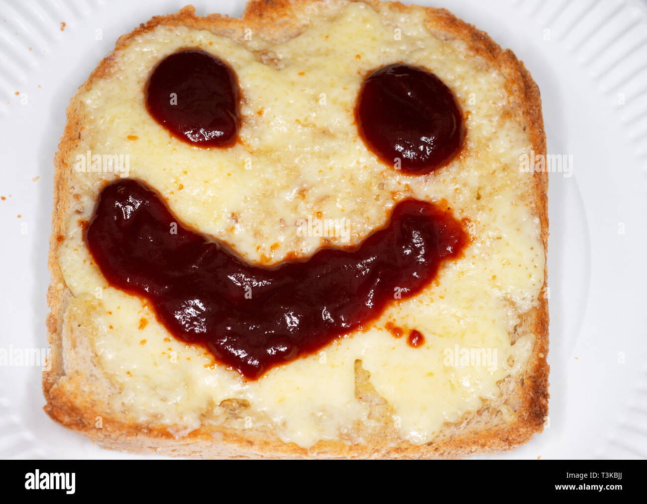 Ketchup on face hi-res stock photography and images - Alamy