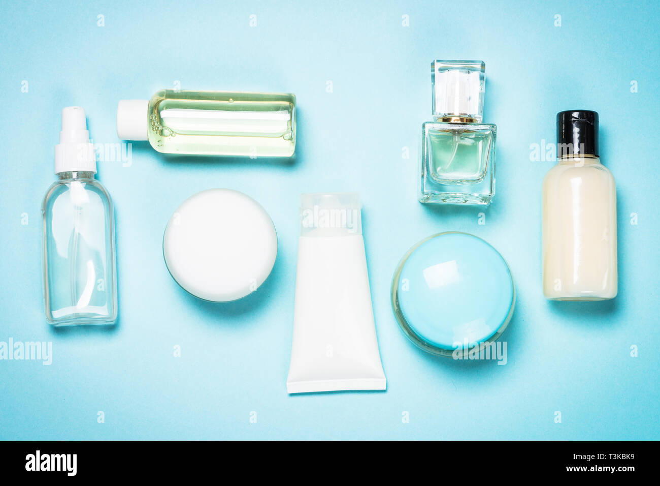Flat lay beauty skin hi-res stock photography and images - Alamy