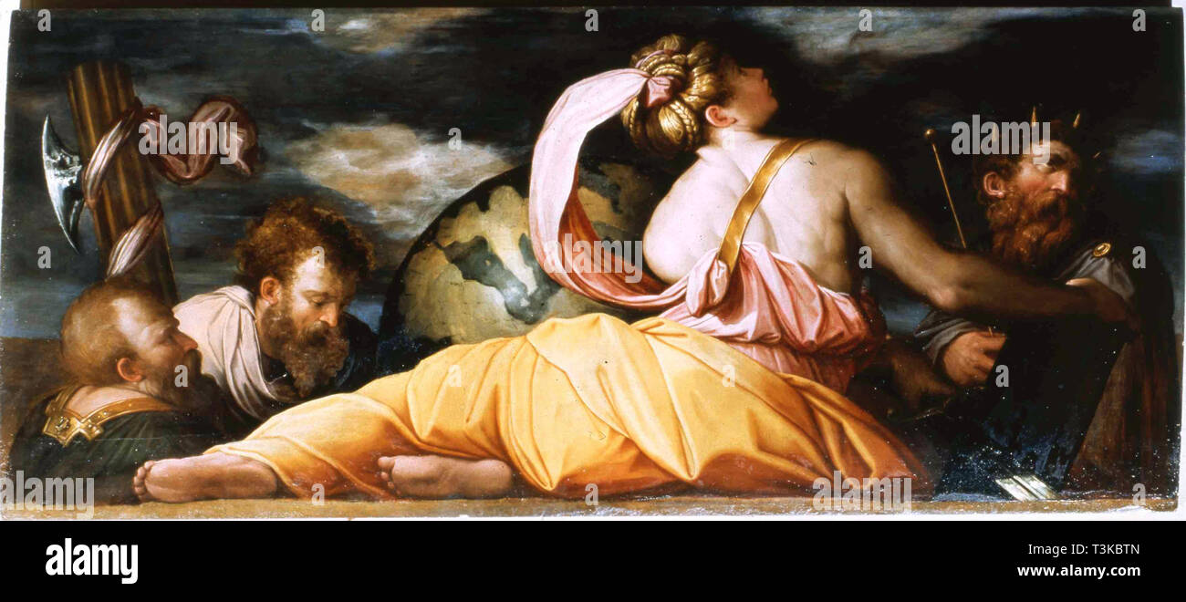 The Justice, 1542. Creator: Vasari, Giorgio (1511-1574 Stock Photo - Alamy