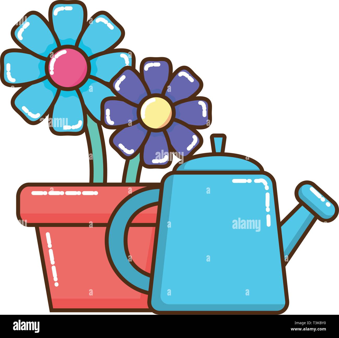 house plant pot isolated icon Stock Vector Image & Art - Alamy