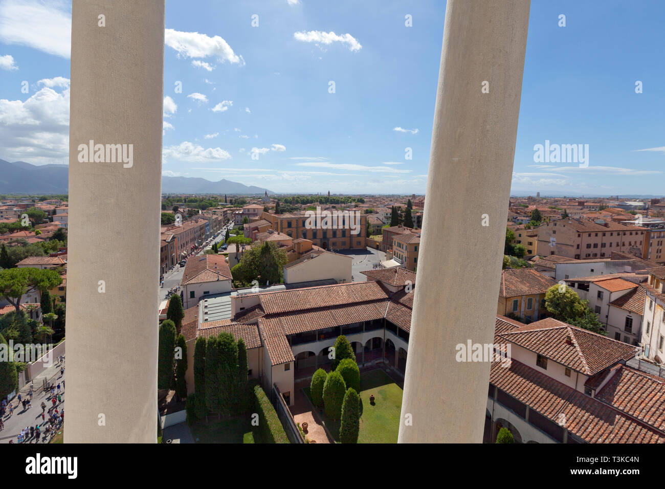 The leaning tower of pisa top view hi-res stock photography and images ...