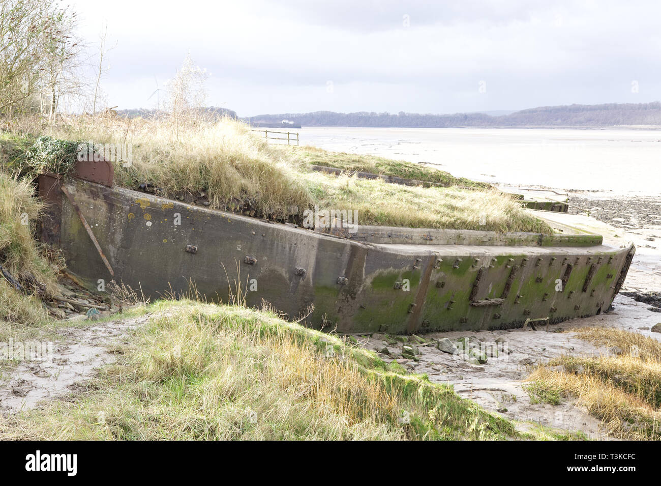 Ships Graveyard at Purton Hulks Stock Photo - Alamy