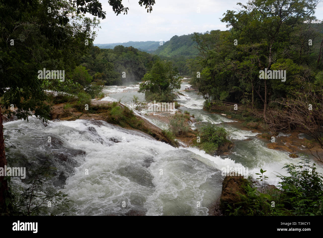 Agua azul cascades hi-res stock photography and images - Alamy