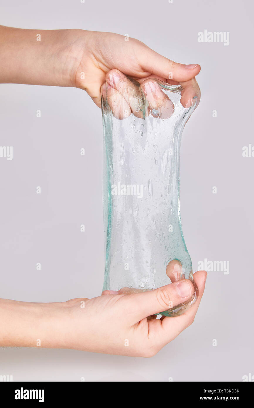 Hands slime hi-res stock photography and images - Alamy