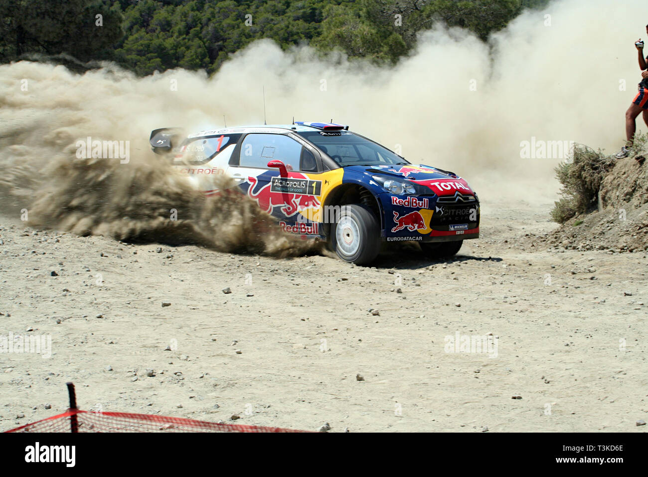 2011 Acropolis Rally, Special Stage 16 (Aghii Theodori 2). Sébastien ...