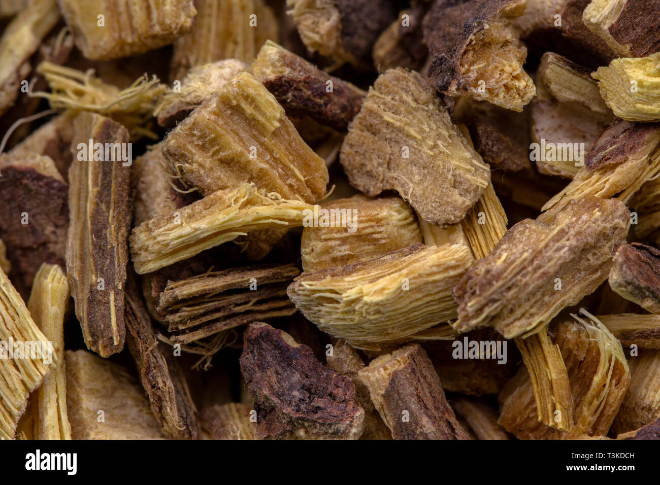 licorice root detail, healthy herbs naturopathy Stock Photo - Alamy