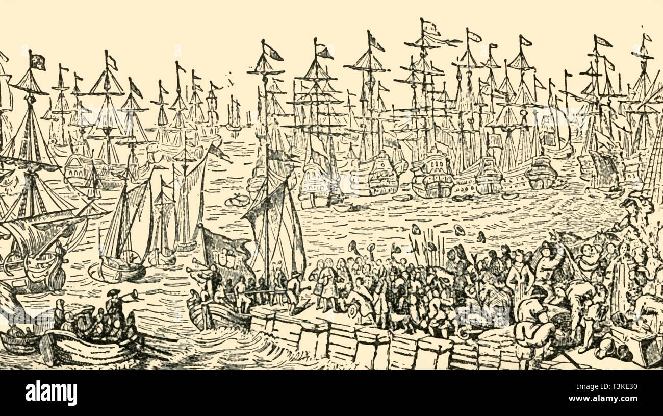 1688 william of orange invasion england hi-res stock photography and ...