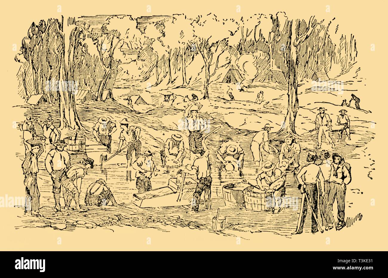 Australian gold rush hi-res stock photography and images - Alamy
