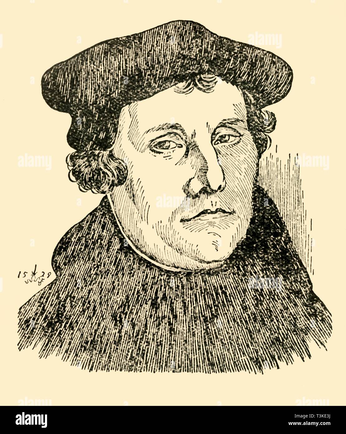 Martin luther priest hi-res stock photography and images - Alamy