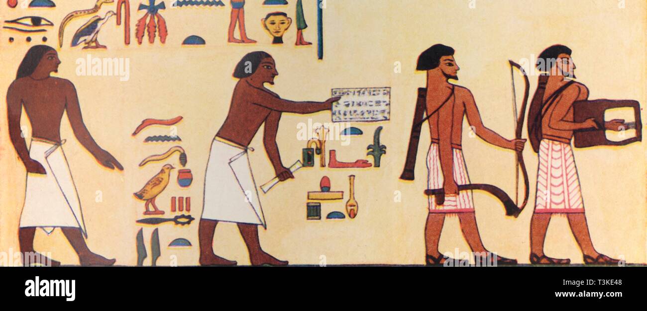'How An Ancient Egyptian Painted The Coming Of The Israelites Into ...